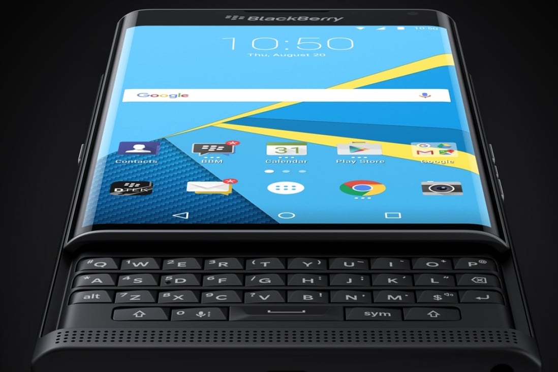 First Android smartphone puts BlackBerry back in the game | South China ...