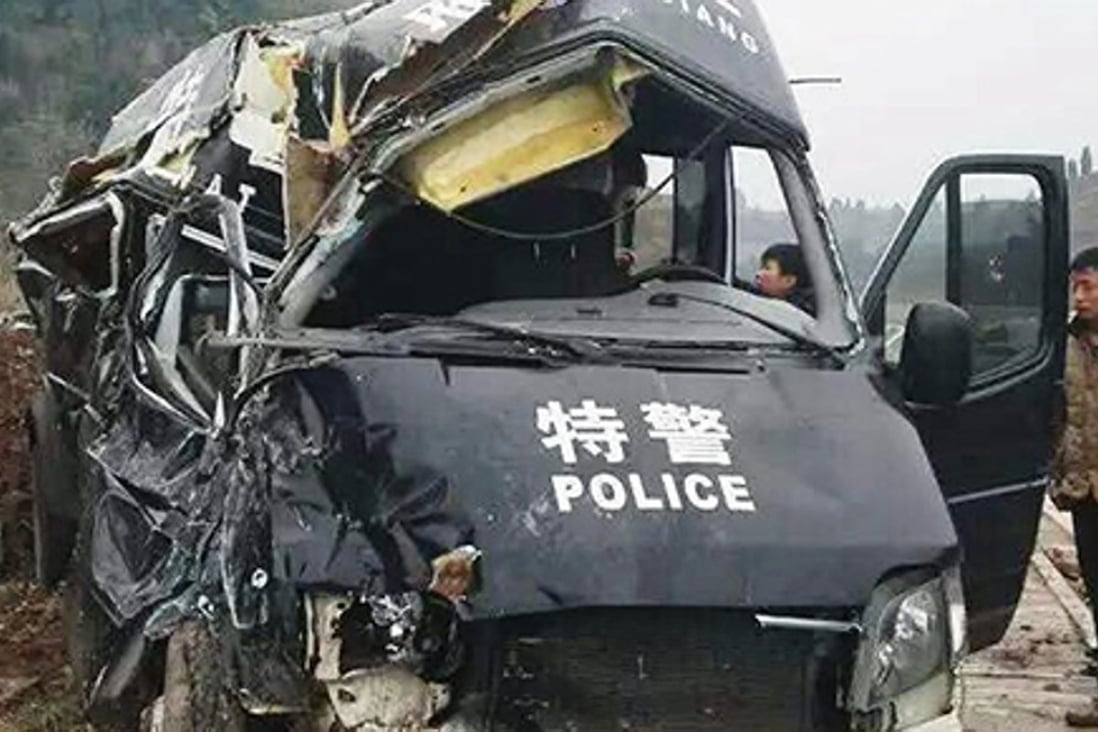 Two SWAT officers killed, five injured in collision in southwest China ...