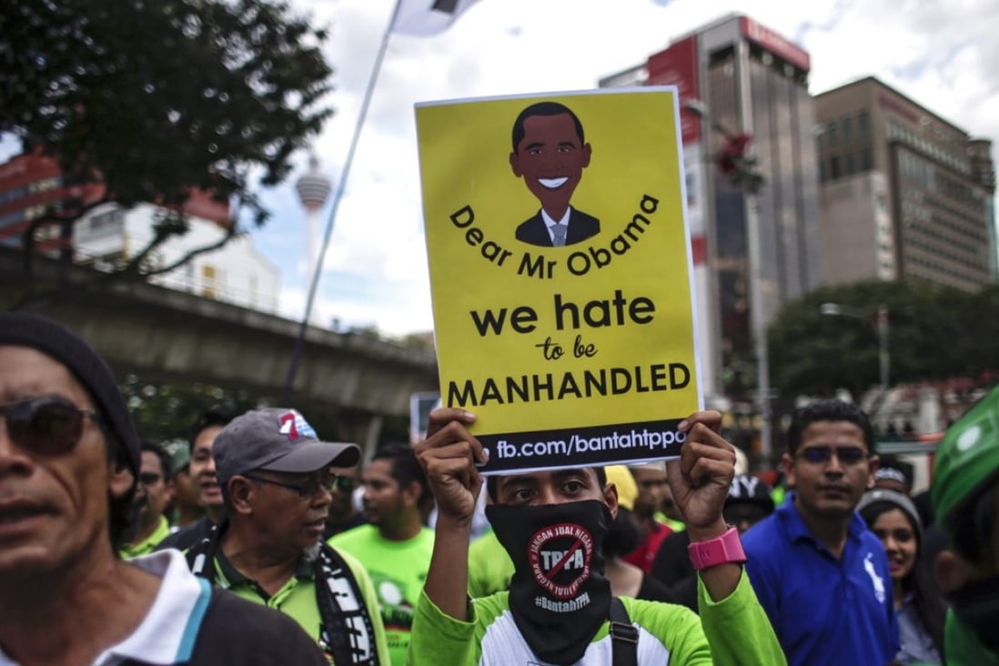 Thousands protest in Kuala Lumpur against Malaysia signing ...