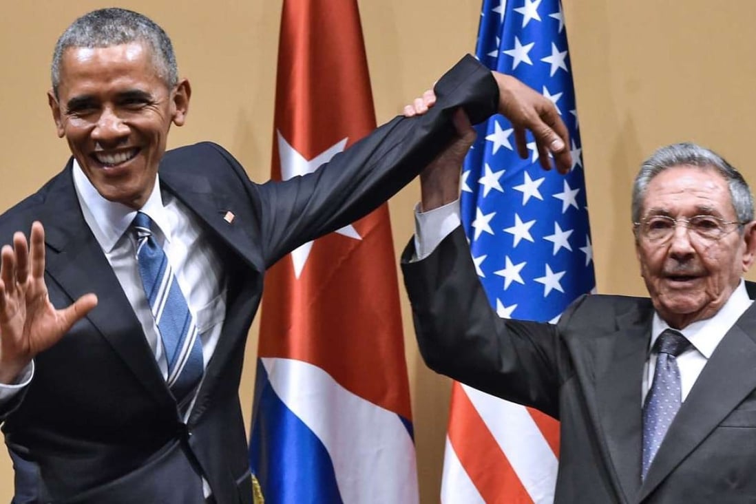 Awkward: a limp-wristed, deeply uncomfortable encounter for Castro and ...