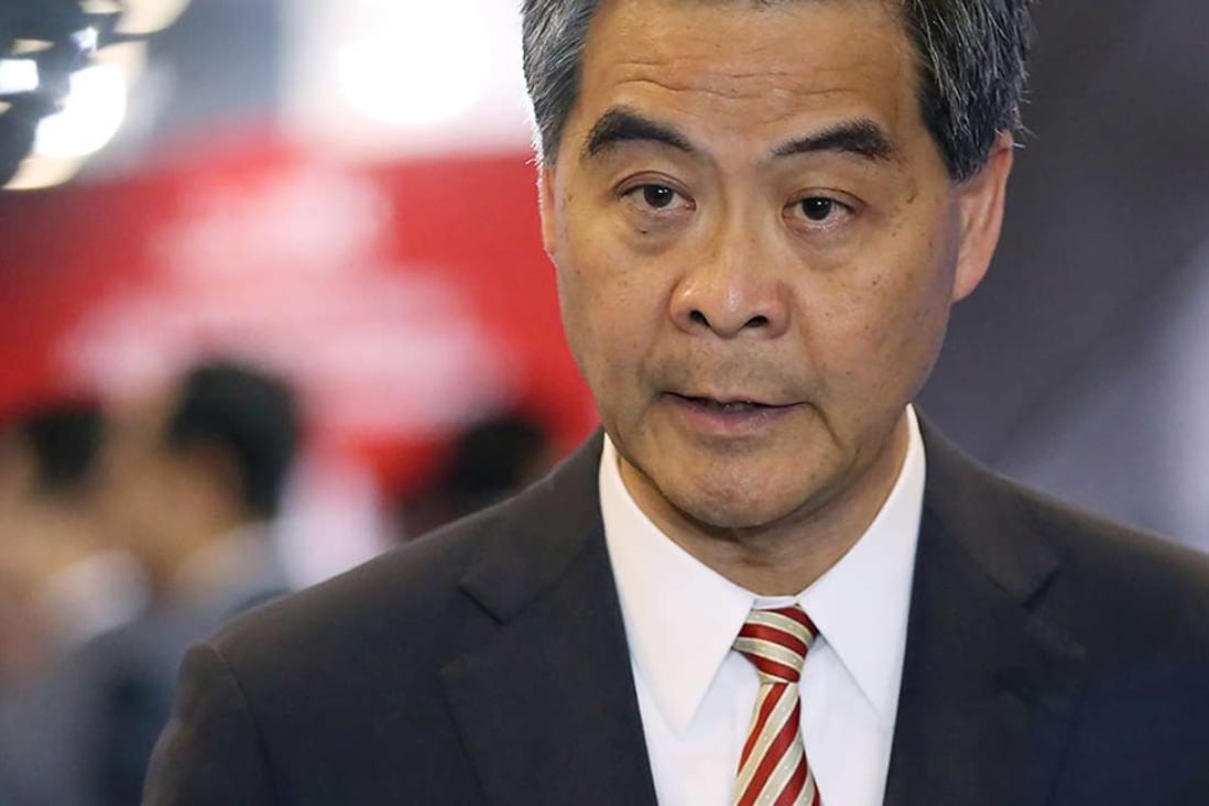 No need for Hong Kong independence talk, says Chief Executive Leung ...