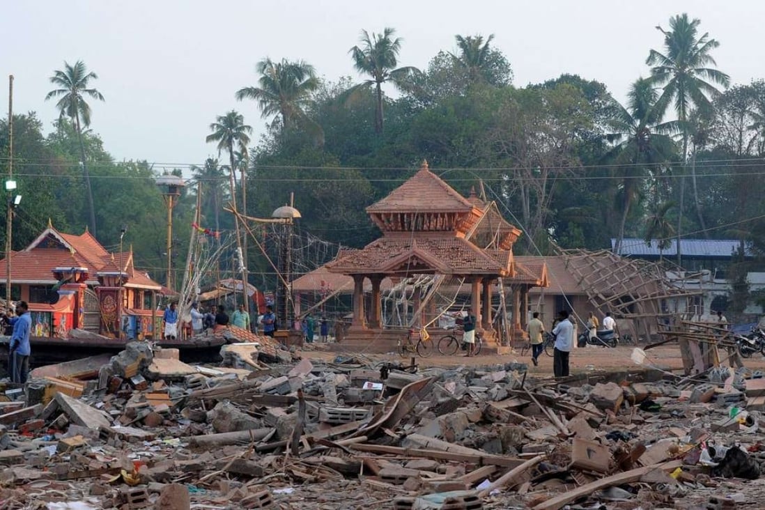 India police detain five over temple firework disaster which killed ...