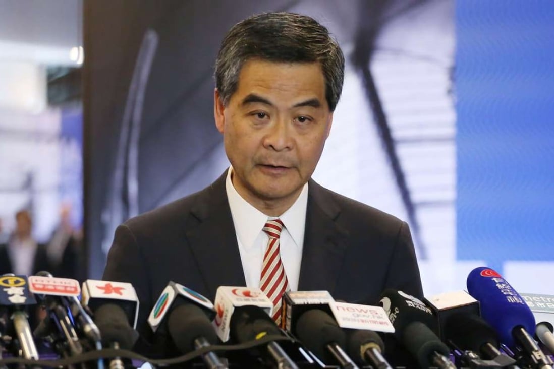 Wouldn’t it be nice? CY Leung says ideal if Hong Kong’s top official ...