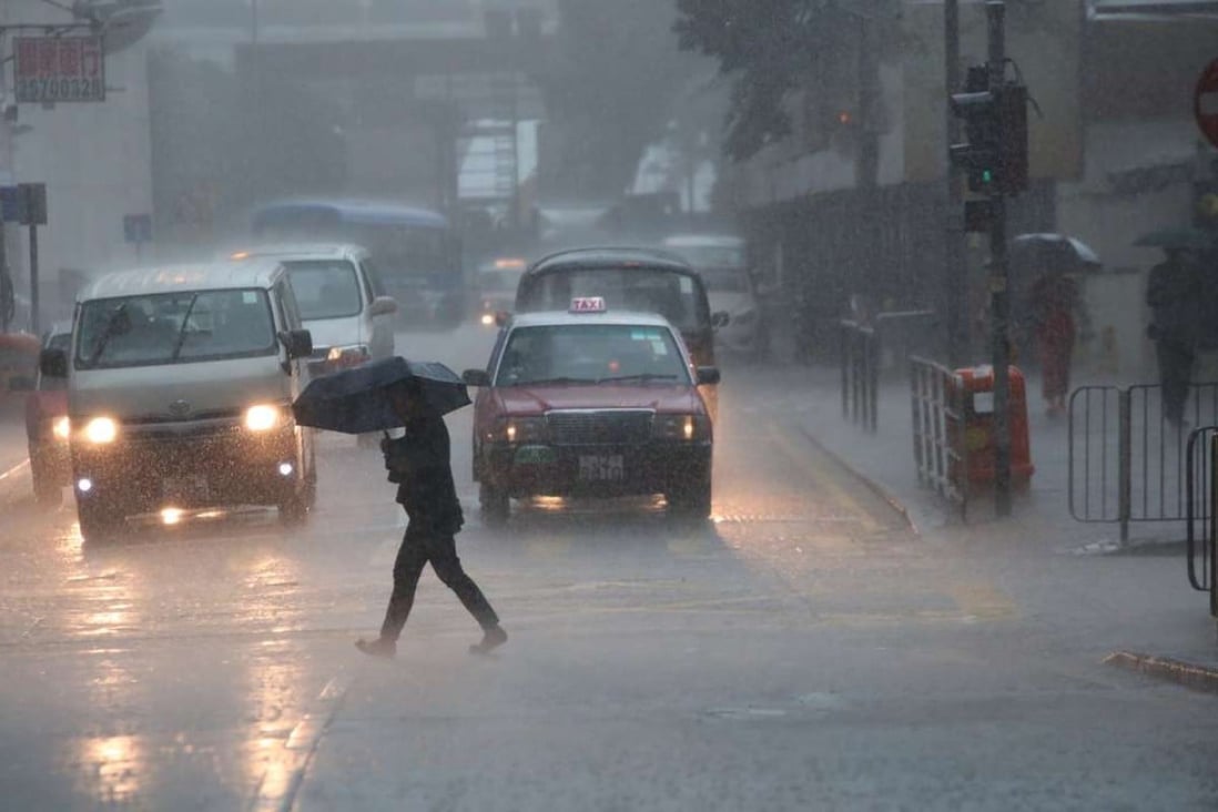 Hong Kong red rain alert replaced by amber again: flood warning for ...