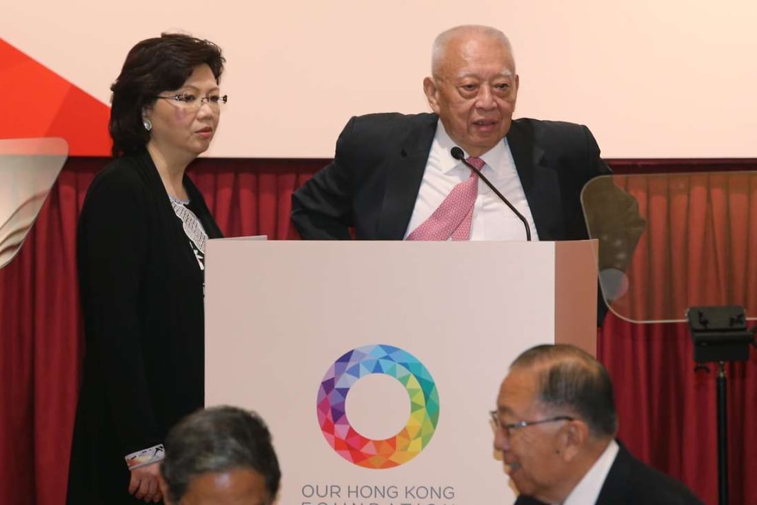 Extracts from former Hong Kong chief executive Tung Chee-hwa’s speech ...