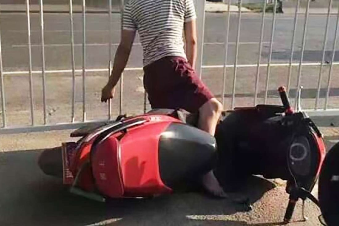 Man dies after getting head stuck in railings of road fence | South ...