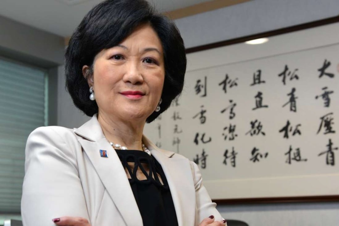 Hong Kong executive councillor Regina Ip protests US comments on South ...