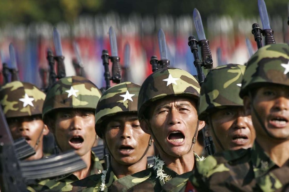 Myanmar soldiers jailed with hard labour for murdering villagers ...