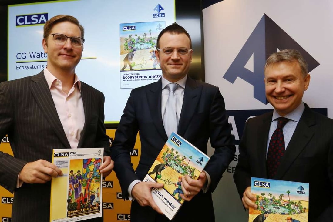 Hong Kong loses out to Singapore in corporate governance survey | South ...