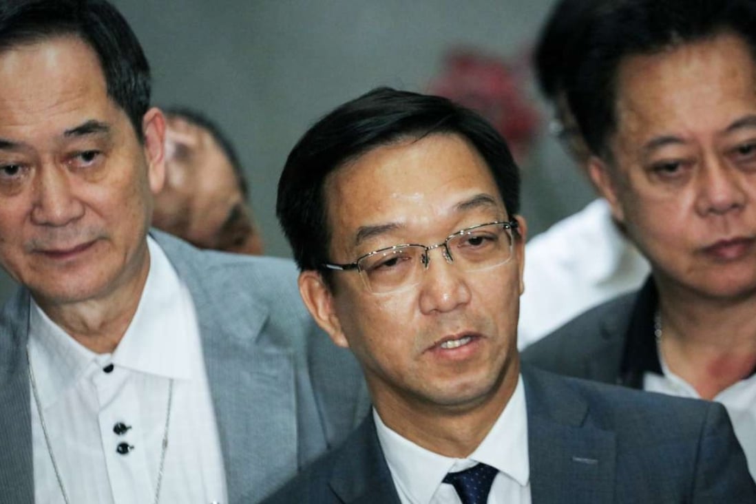 Heung Yee Kuk rally outside Hong Kong Legislative Council scaled back ...