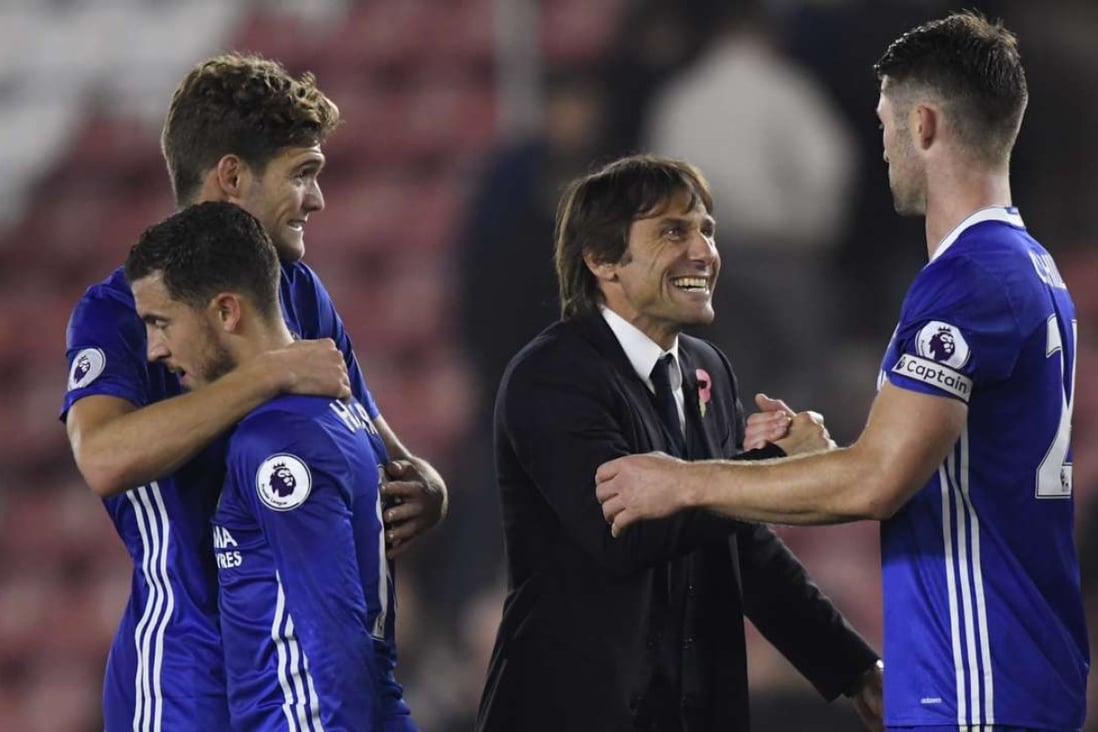 Antonio Conte plays it cool over Chelsea Premier League title bid after ...