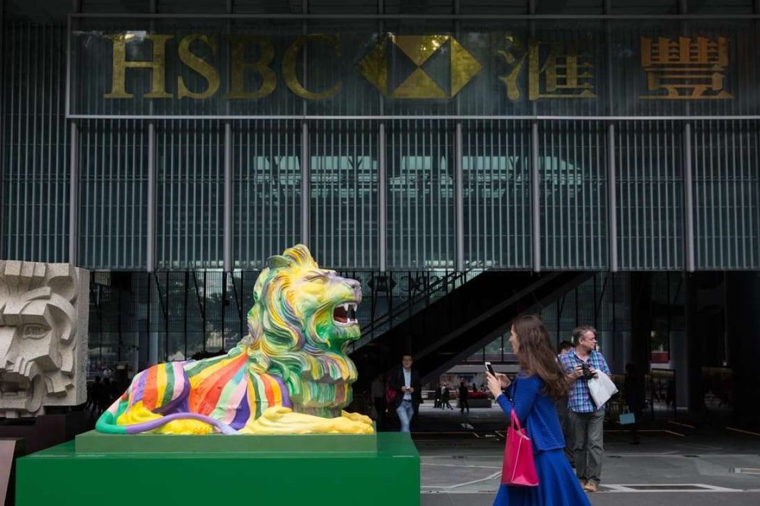 Hong Kong stocks gain as HSBC hits one-year high | South China Morning Post