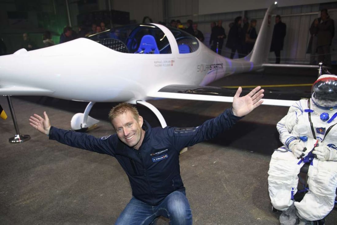 Swiss pilots unveil plans for stratospheric solar plane | South China ...