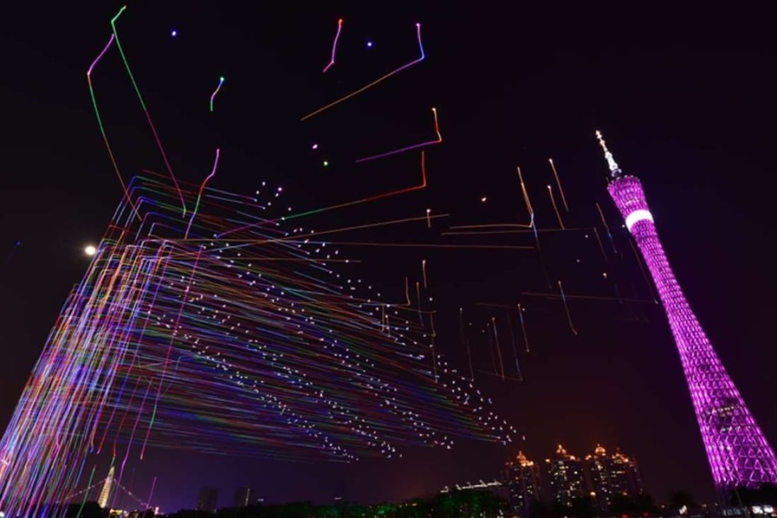 1,000 drones dominate southern China’s night sky in record-breaking ...
