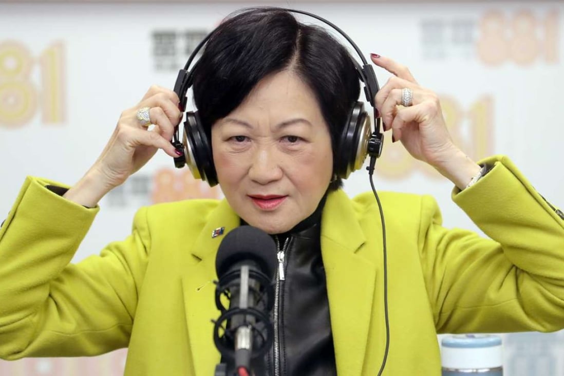 After ending second run at Hong Kong’s top job, Regina Ip says there ...
