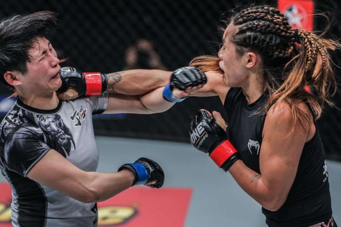 Tattoo reward as ‘unstoppable’ Angela Lee defends MMA title with Huang ...