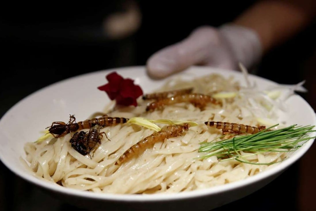 ‘Like deep-fried shrimp’: diners lap up insect-topped ramen at Tokyo ...