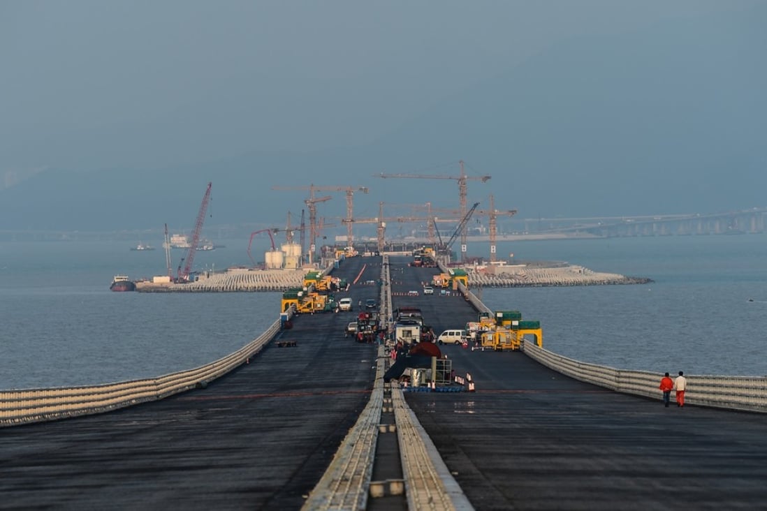 12km Hong Kong link road to mega bridge to be completed this month ...