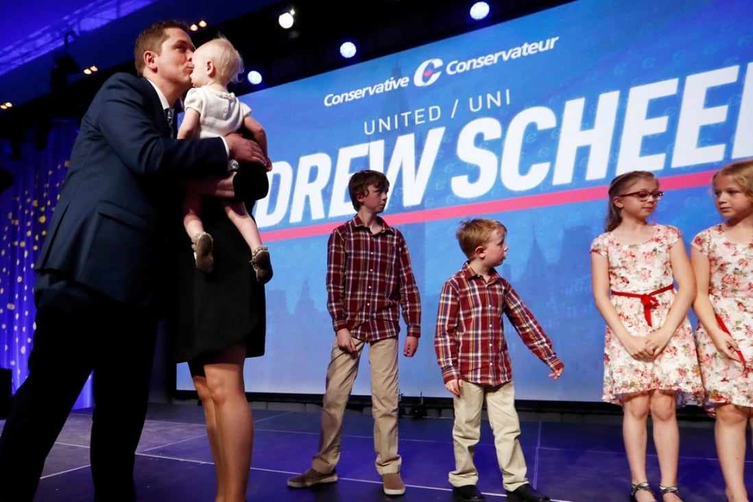 Canada’s opposition Conservatives pick Andrew Scheer to take on Justin ...