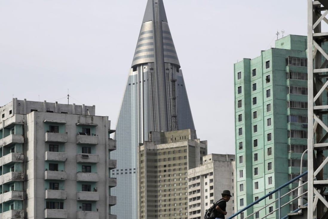 Pyongyang pretties up famed ‘pyramid’ hotel 30 years after construction ...