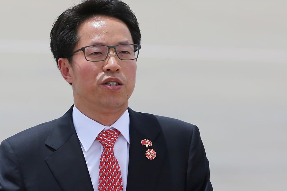 Liaison office chief Zhang Xiaoming to leave Hong Kong for Beijing post ...