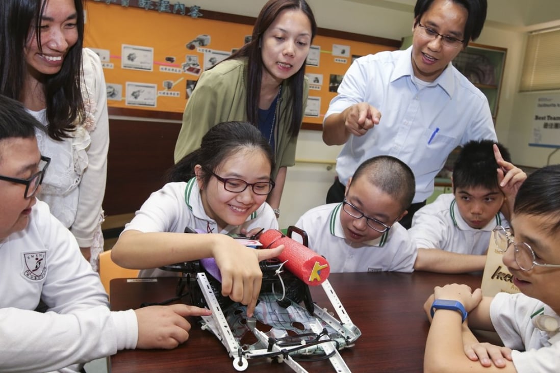 Building robots gets Hong Kong pupils excited about science, technology ...