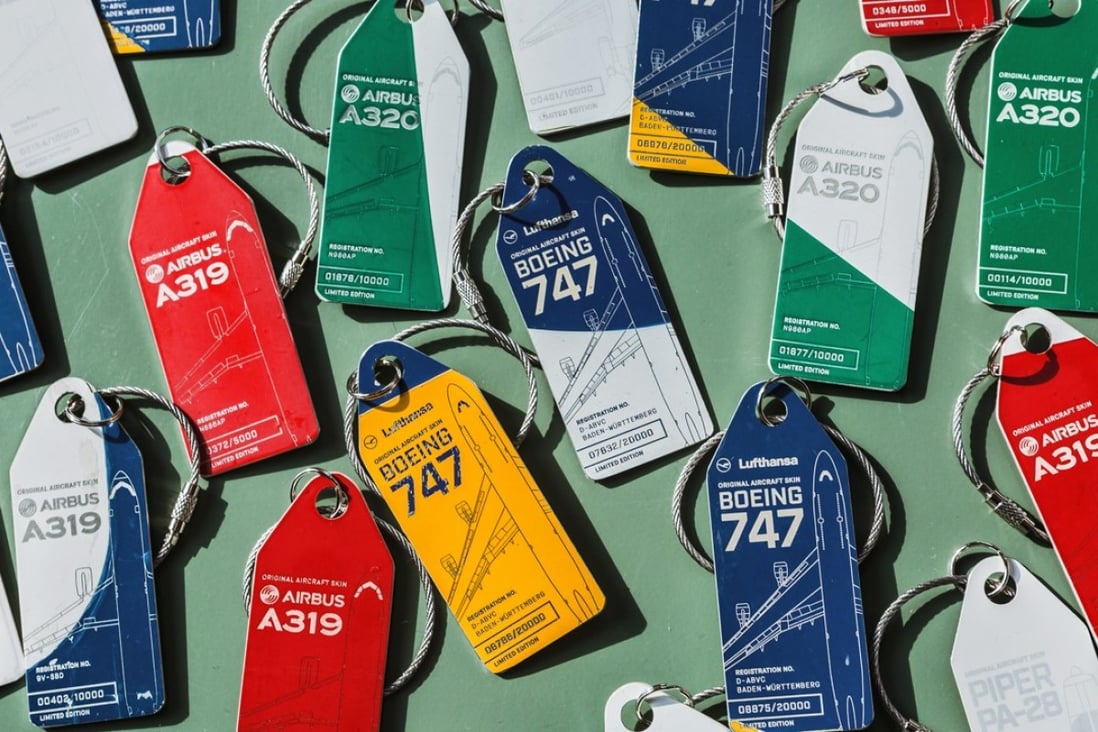 For Hong Kong aviation fans: luggage tags made from an ex-Cathay ...