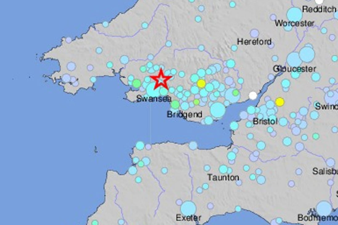 Small earthquake that hit Britain was strongest for 10 years | South ...