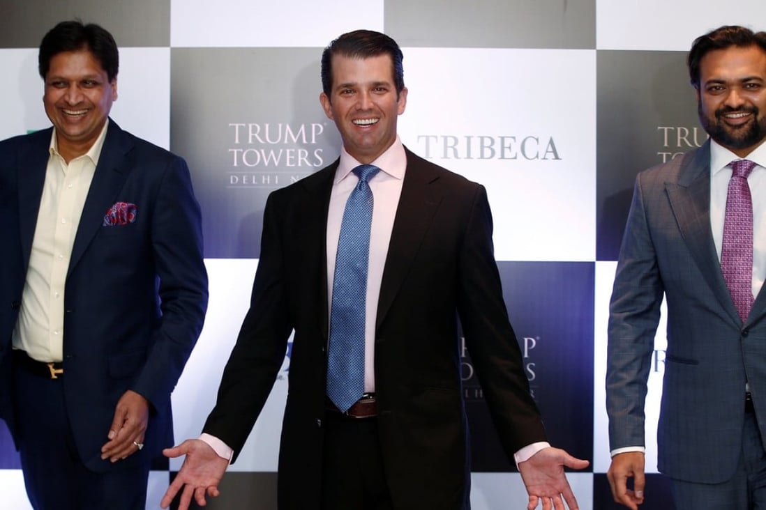 ‘Trump is here. Are you invited?’ US president’s son in India to sell ...