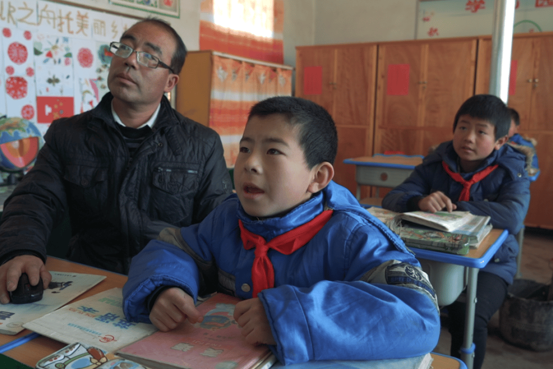 This remote Chinese school has just three students. But with live ...