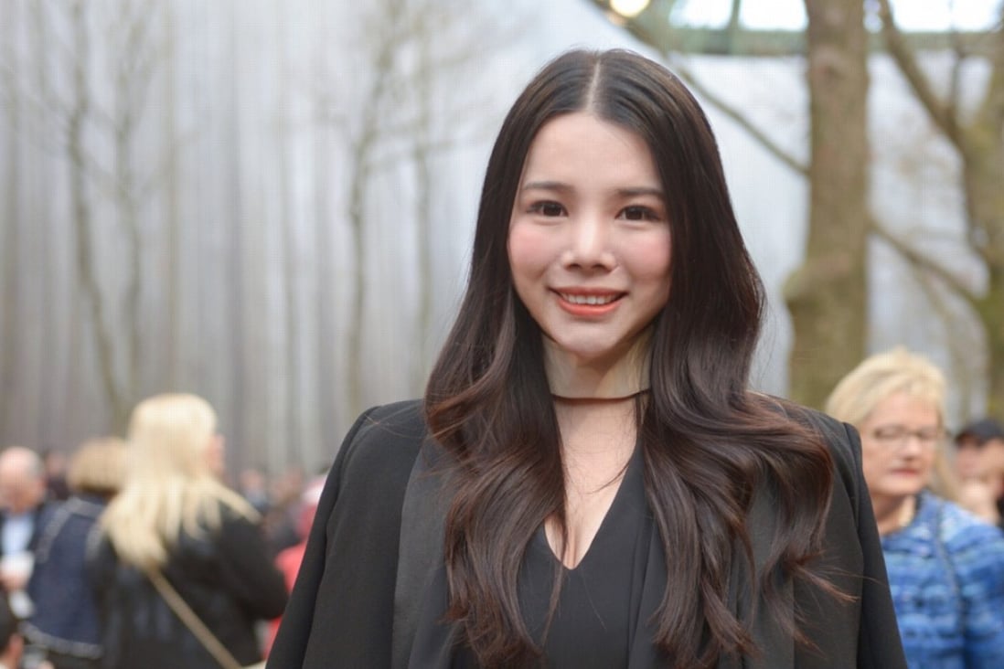 Chinese heiress-turned-investor Wendy Yu makes a donation to promote ...