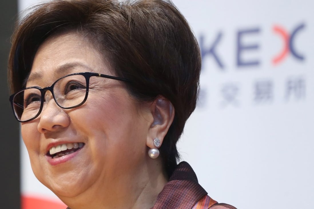 Laura Cha checks in as Hong Kong exchange’s first woman chief in its ...