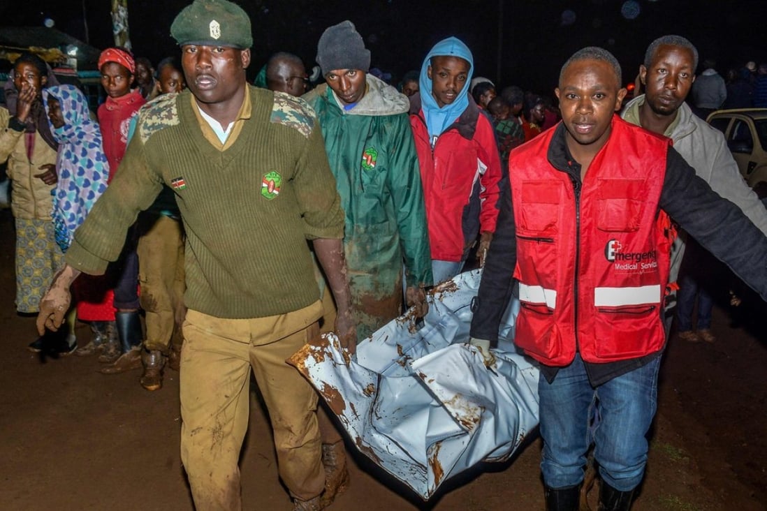Dam bursts in Kenya, killing at least 41 people, following weeks of ...