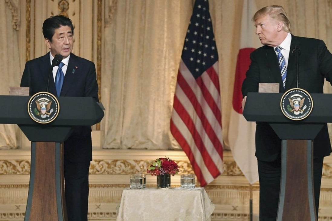 Japan is trying to arrange talks between Shinzo Abe and Donald Trump ...