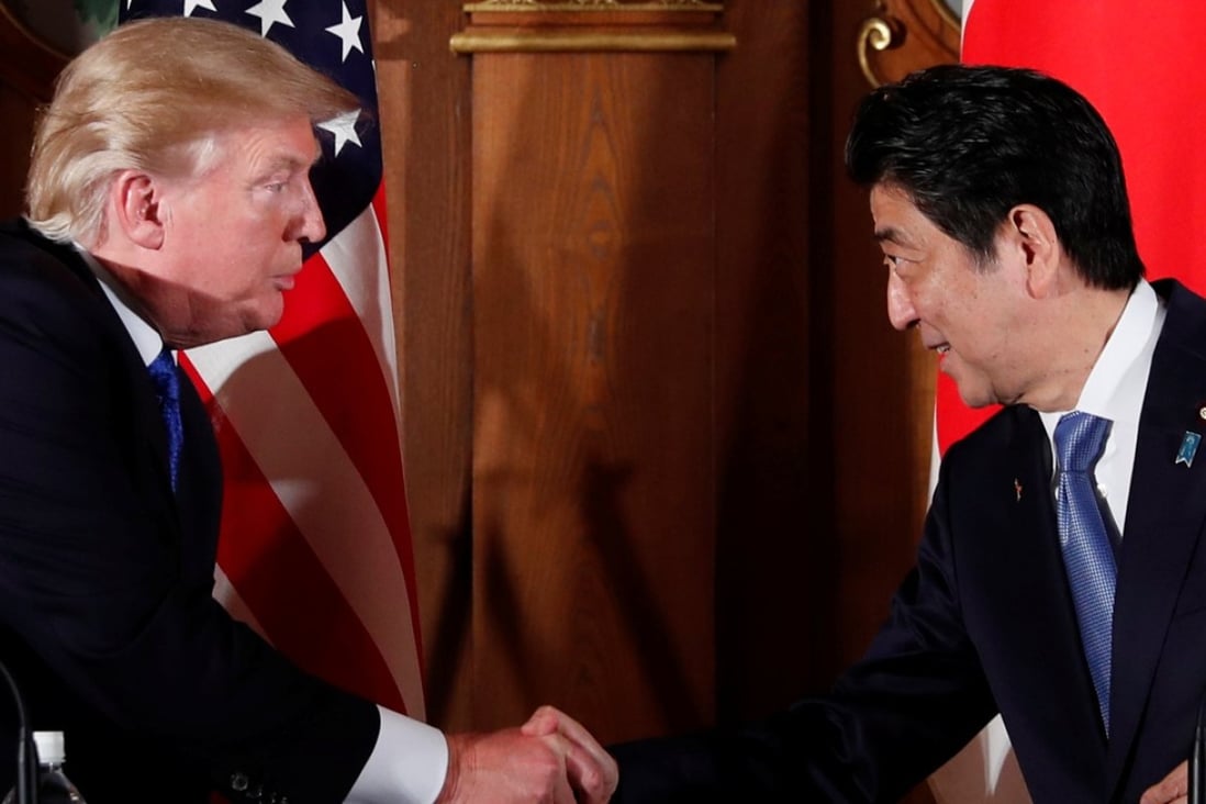 Japan’s Shinzo Abe says he and Donald Trump will meet before US-North ...