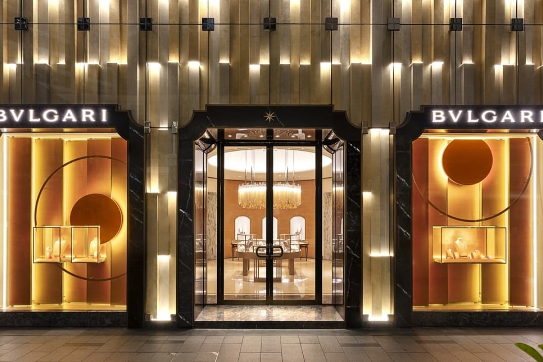 Bulgari’s renovated flagship store in Hong Kong reflects the glamorous ...