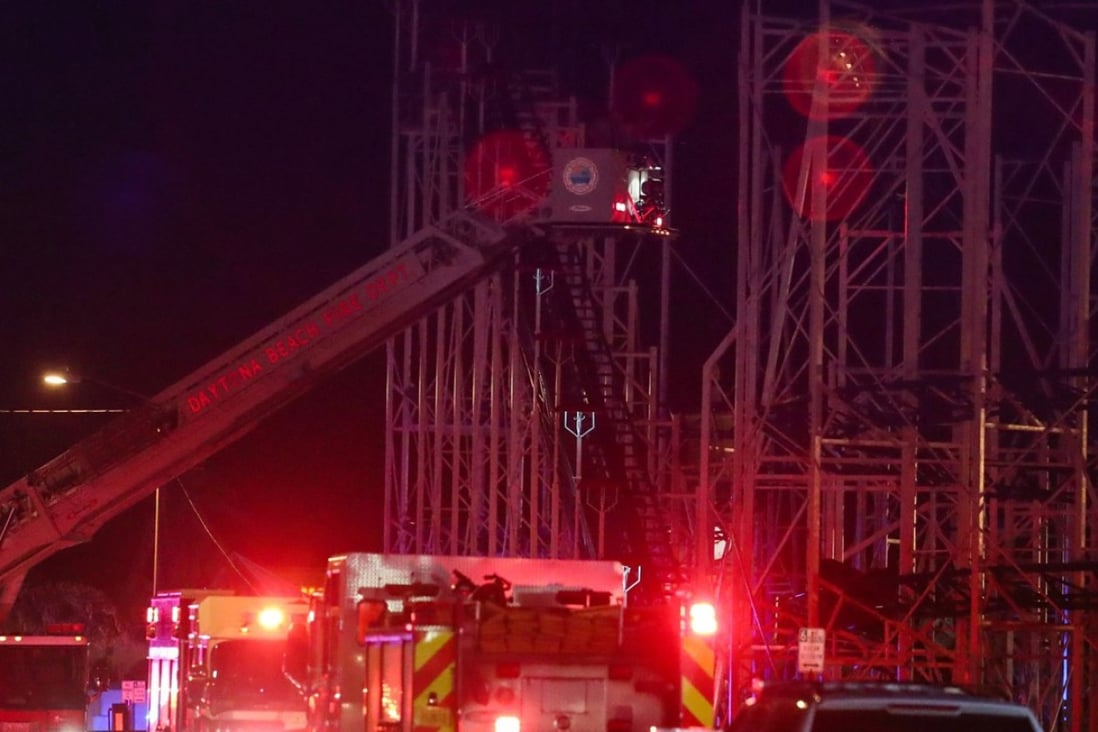 Two people drop 34 feet to the ground after Florida roller coaster ...