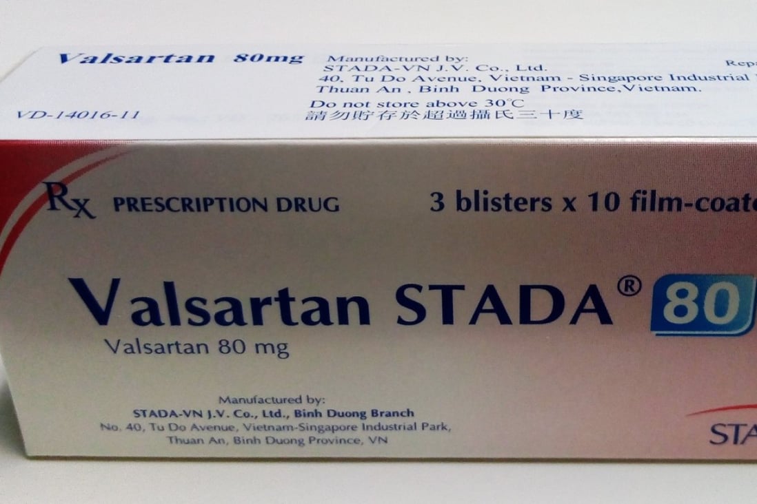 Hong Kong health department issues recall for five heart drugs ...
