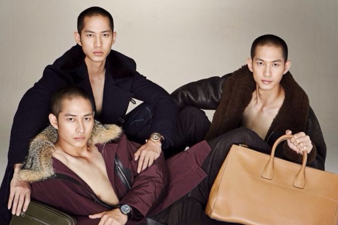 Hunky Chinese Canadian triplets make it big in China fashion, film ...