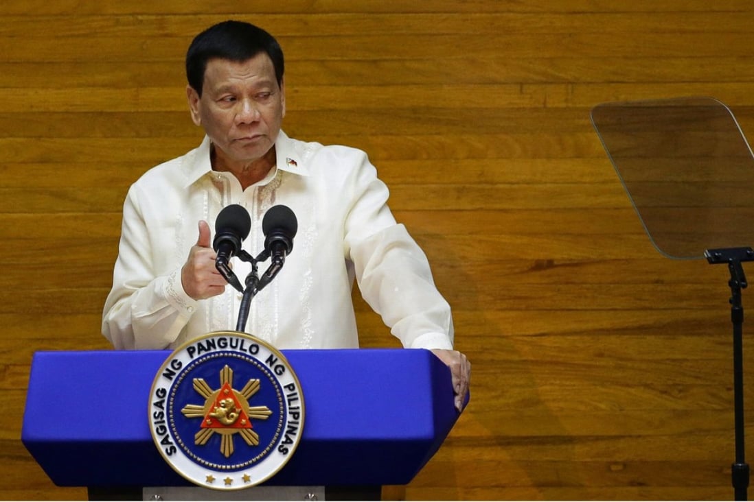 Duterte vows for first time to ‘defend our interest’ in South China Sea ...