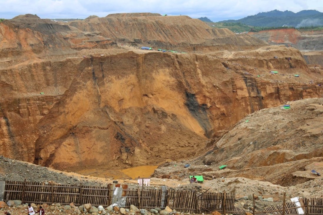 At least 27 feared dead in landslide at Myanmar jade mine | South China ...