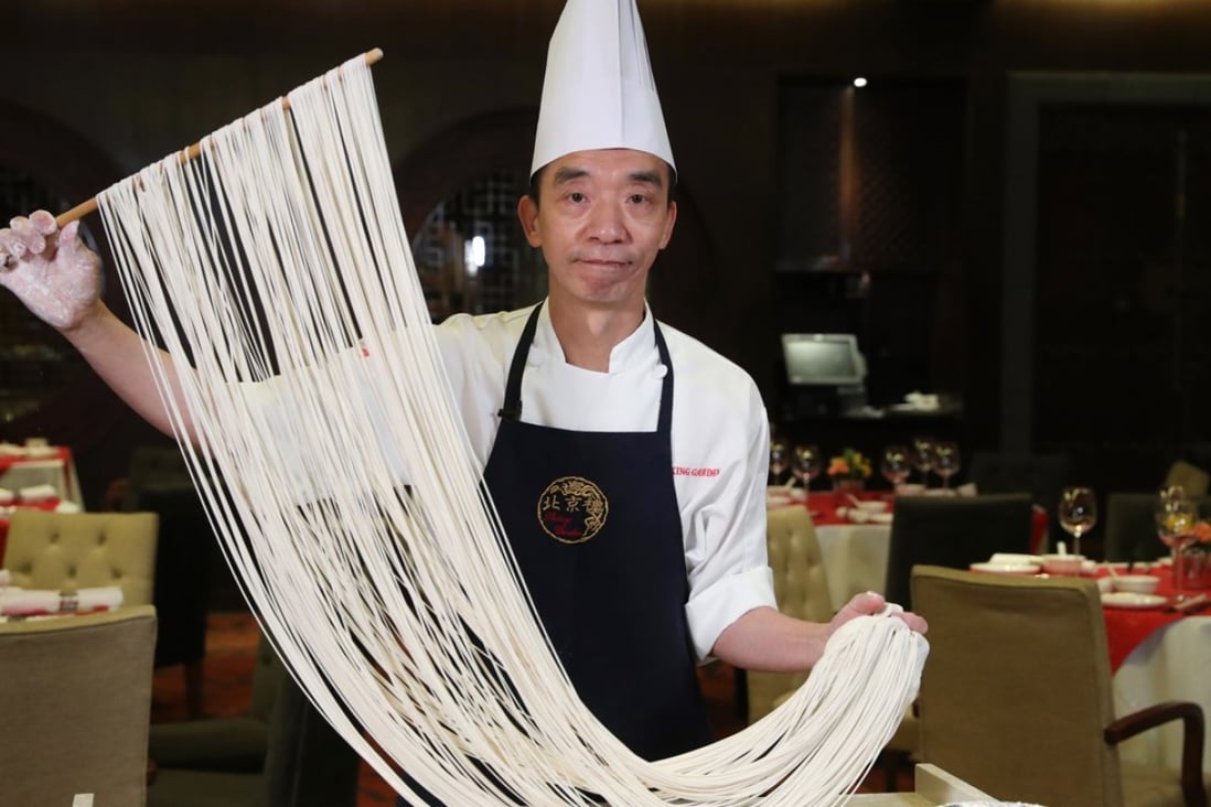 How to make Chinese hand-pulled noodles – Hong Kong chef shows his ...