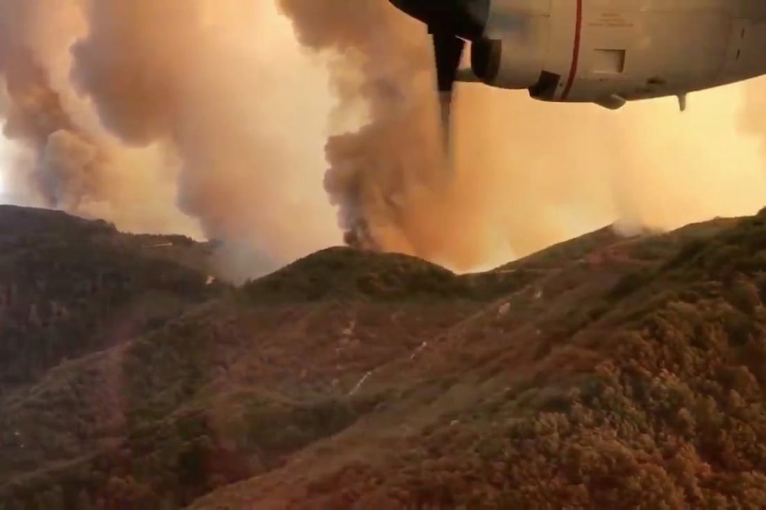 Frantic battle to save towns as the largest bush fire in California ...