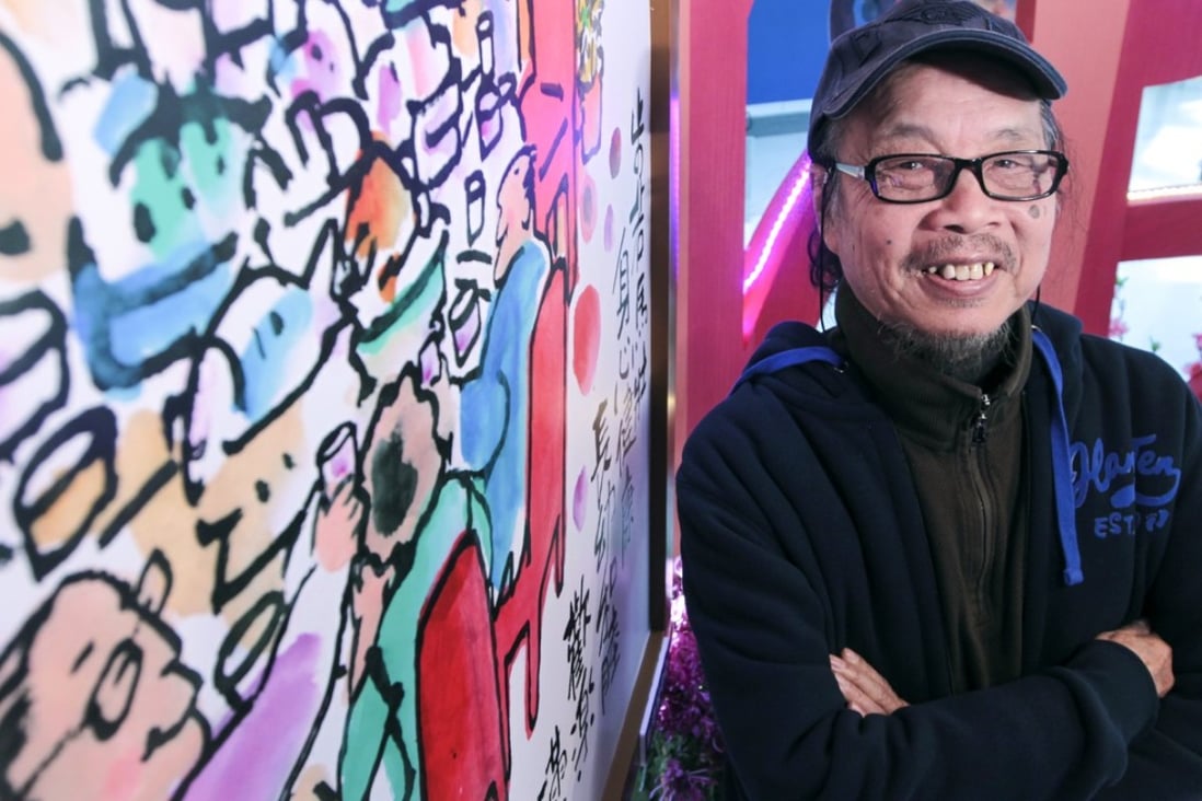Renowned Hong Kong cartoonist Yim Yee-king, also known as Ah Chung ...