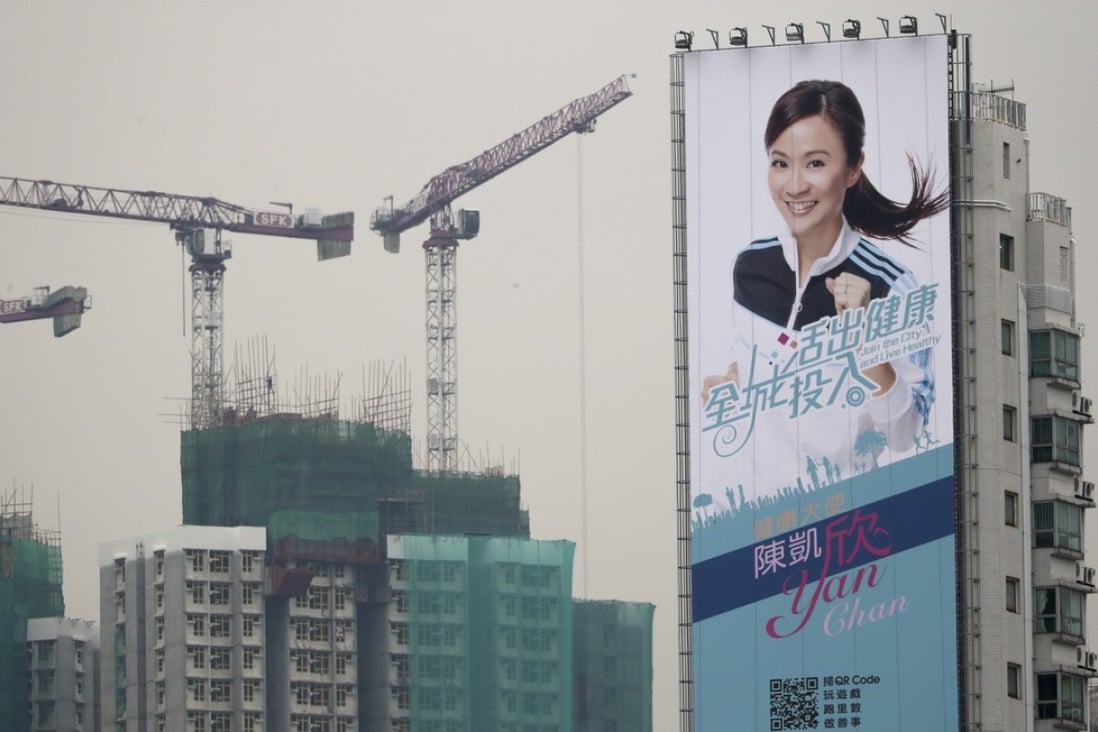 Billboard outside Hong Kong tunnel sparks controversy in run-up to ...