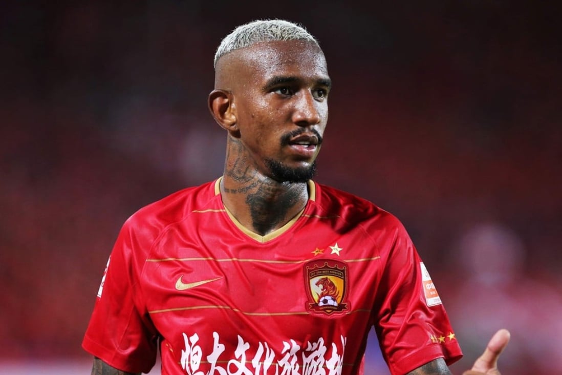 Anderson Talisca and Paulinho make a point as Guangzhou Evergrande meet ...