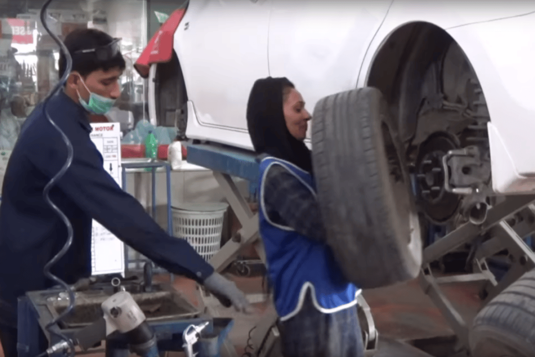 In patriarchal Pakistan, a female mechanic works on gender stereotypes as well as cars | South ...