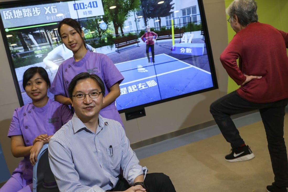 Hong Kong students develop fall-prevention video game to help elderly ...
