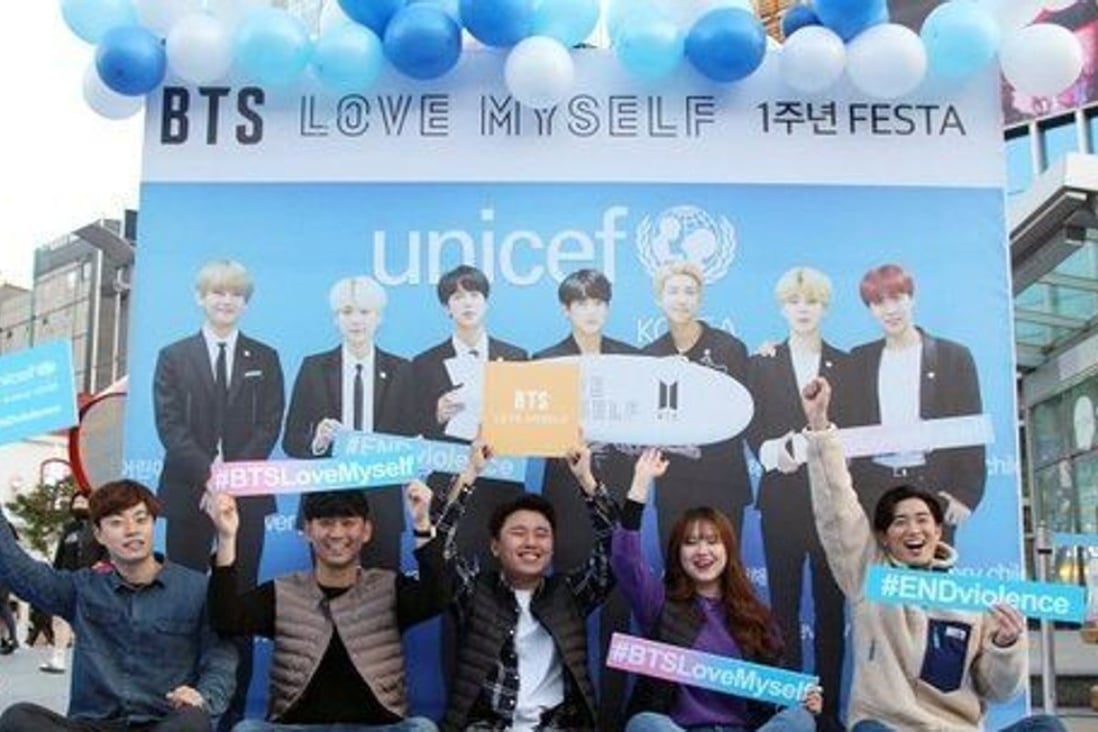K-pop band BTS raise US$1.4 million for Unicef Korea | South China ...