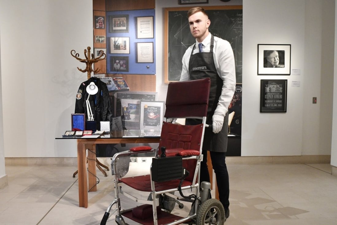 Stephen Hawking’s wheelchair and thesis sell for US$1 million | South ...